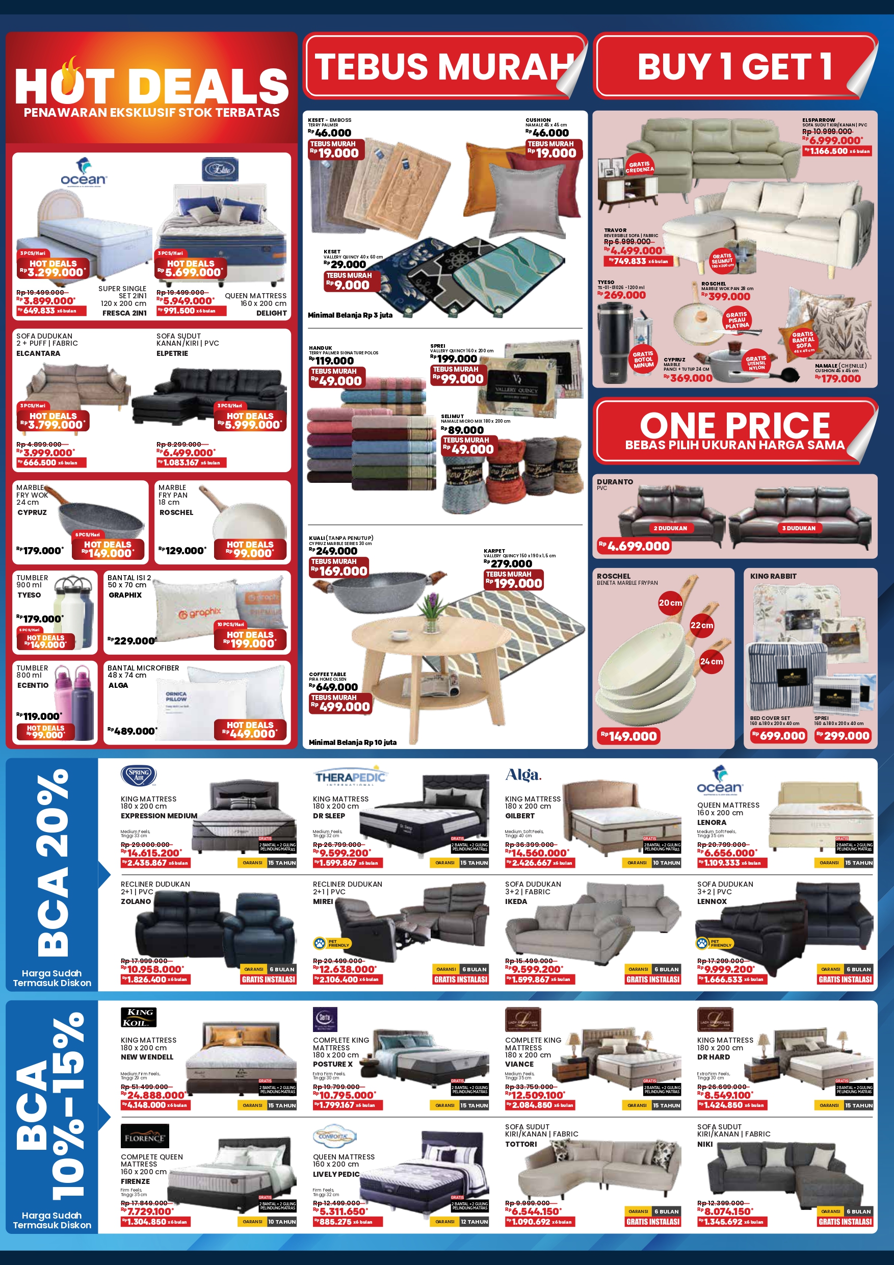 Katalog Grand Opening BXc Mall 1 | COURTS Indonesia