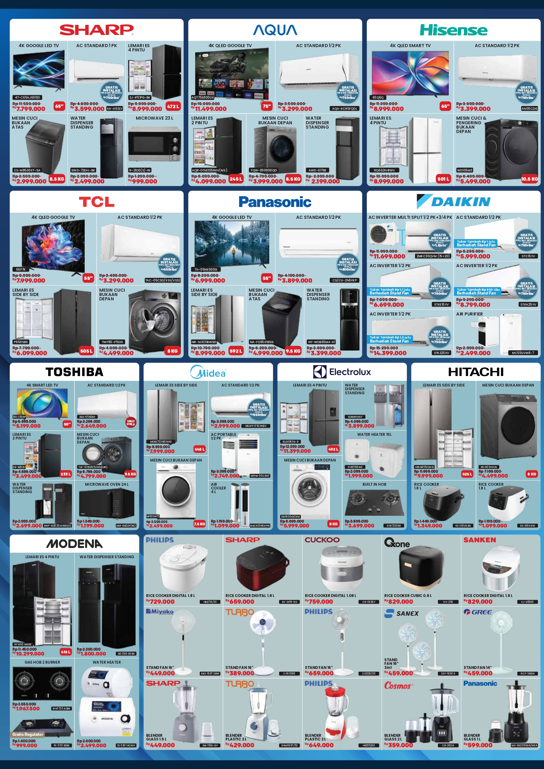 Katalog Grand Opening BXc Mall 1 | COURTS Indonesia