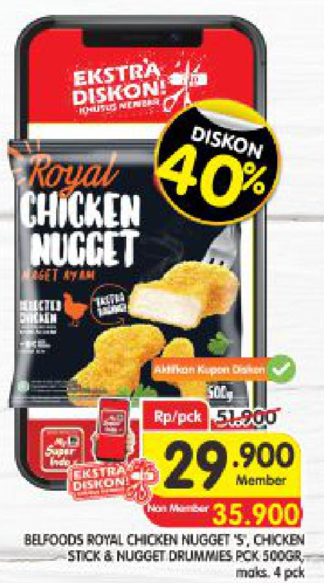 Promo Harga Nugget Terbaru Minggu Ini - Katalog Superindo | Hemat.id